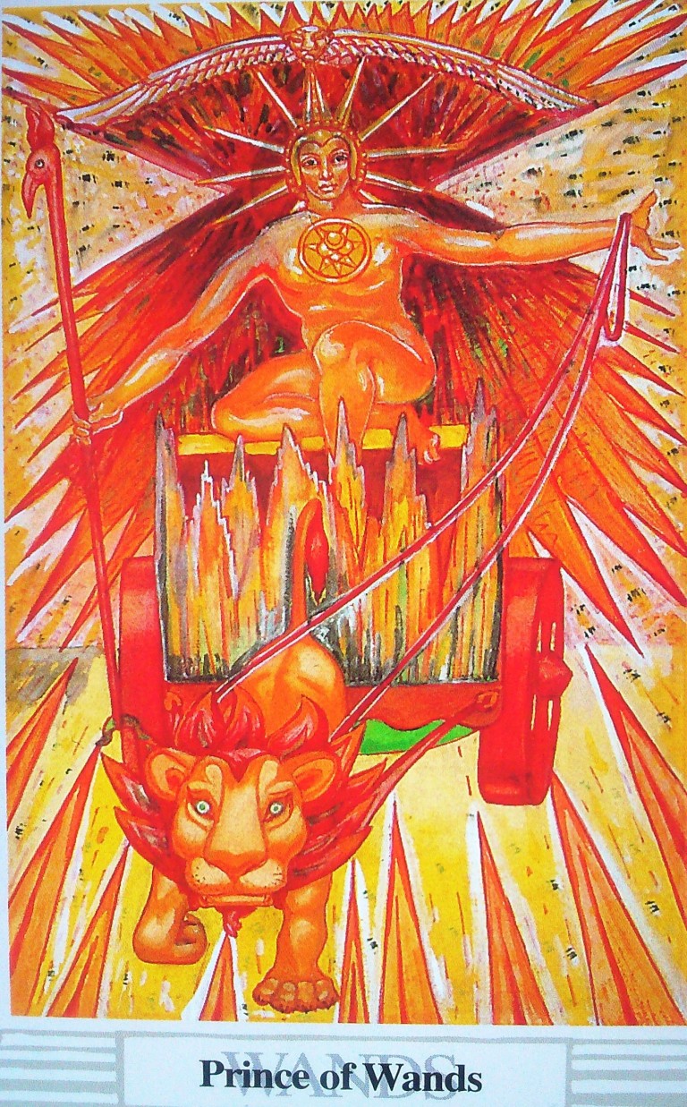 Prince of Wands Thoth Tarot Card Tutorial - Esoteric Meanings