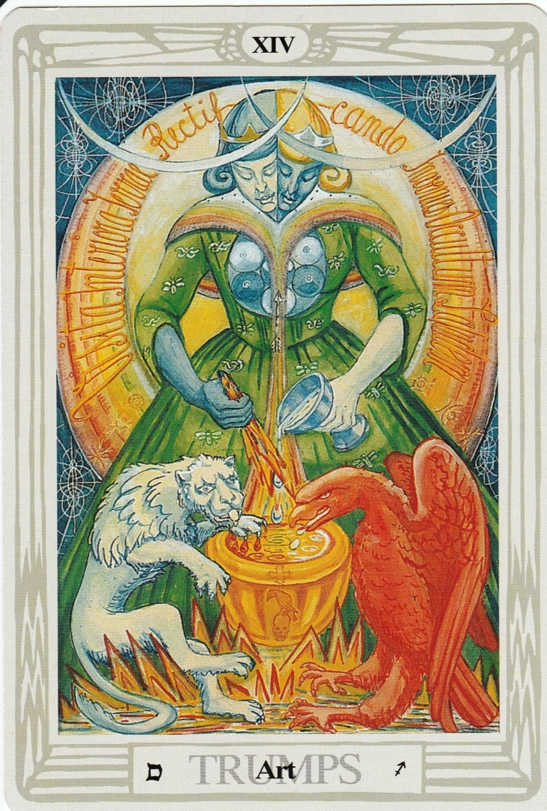 Thoth Art Tarot Card Tutorial - Esoteric Meanings