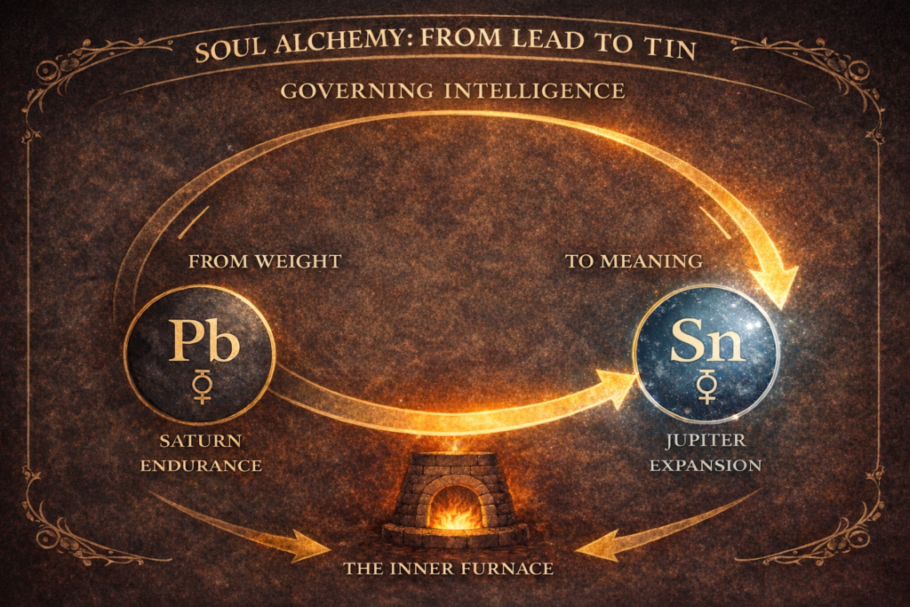 Soul Alchemy: Lead to Tin Transition - Esoteric Meanings